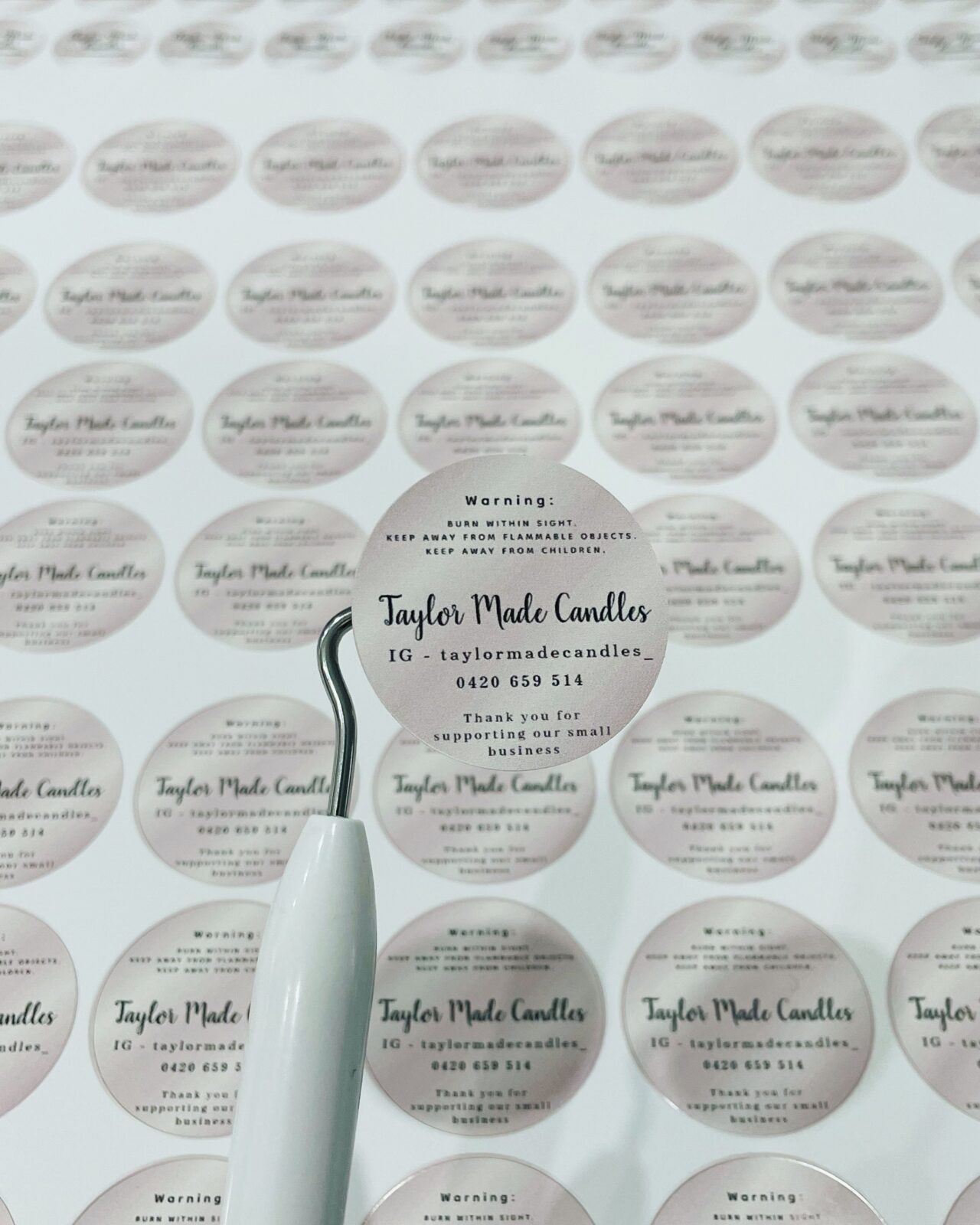 Buy Circle Logo Stickers | Print My Logos