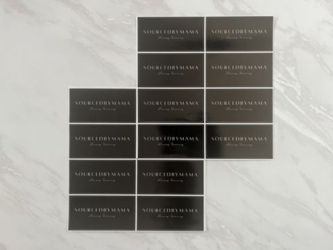 Buy Rectangle Logo Stickers | Print My Logos