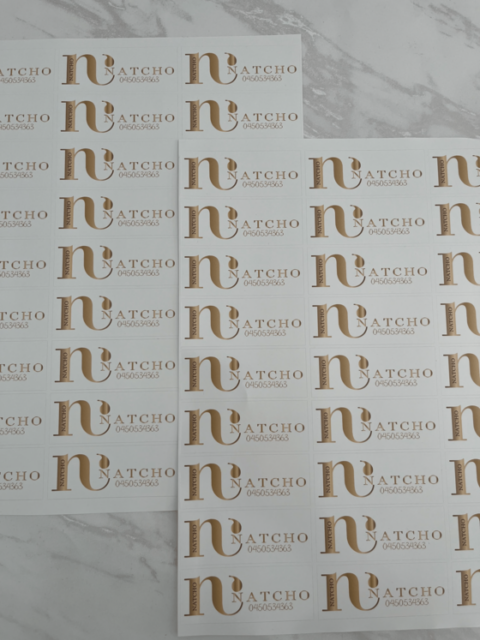 Buy Rectangle Logo Stickers | Print My Logos